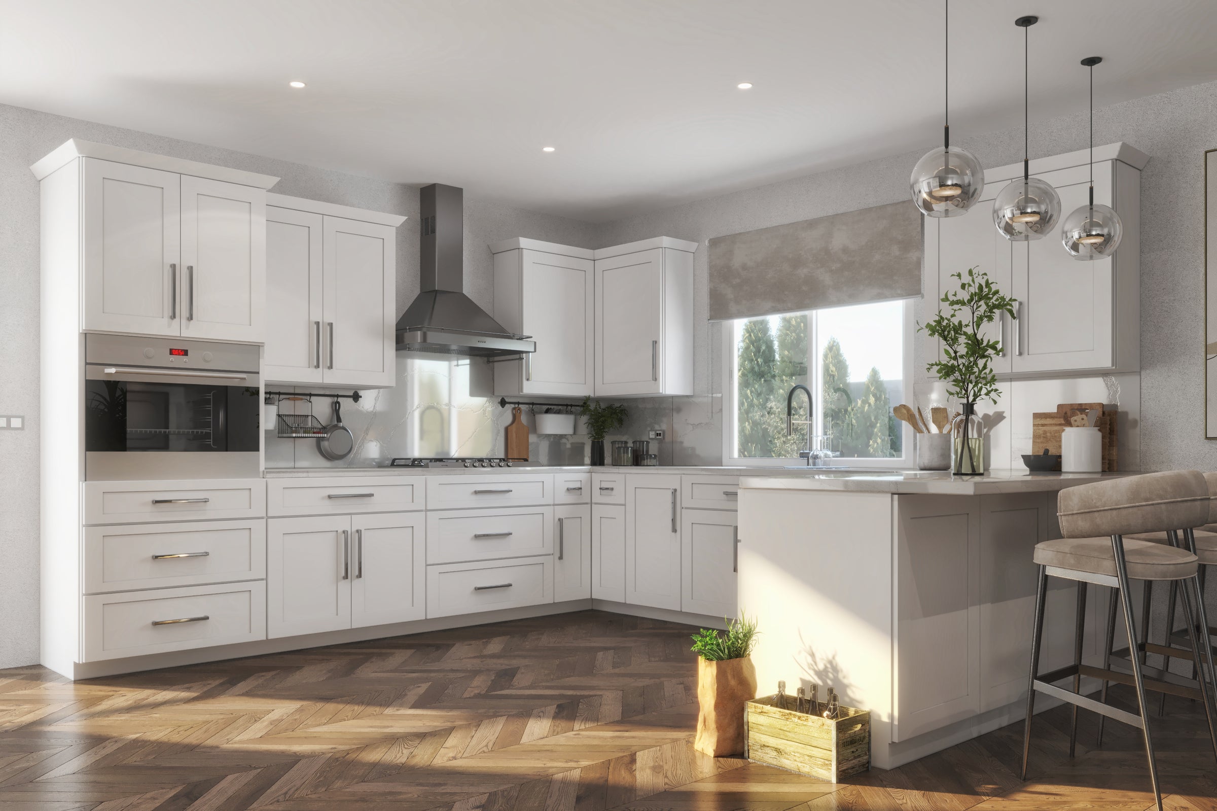 Free Kitchen Design Service Online for RTA Cabinets | HomeCabinets ...