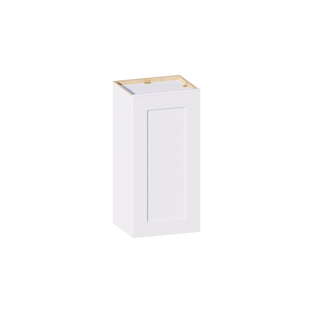 15"W × 30"H Standard Wall Cabinet 1 Door 2 Adjustable Shelves RTA ...